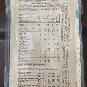 Butterick 5932 Pattern CUT Complete 1970s Vintage Girl's Easy Semi Fit ...