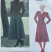 Simplicity 9936 Pattern CUT Complete 1970s Vintage Empire Waisted ...