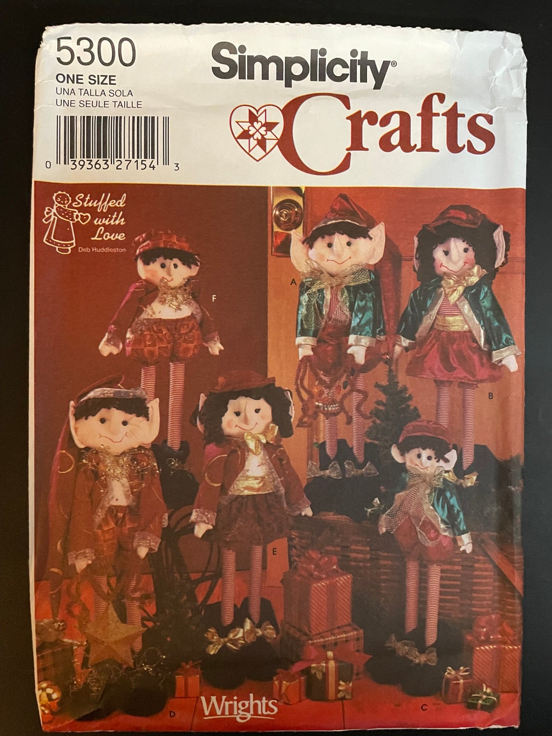 Simplicity 5300 Pattern UNCUT Vintage 2000s Crafts Stuffed With Love by ...