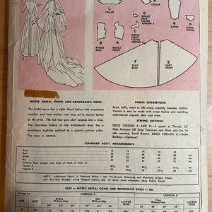 Simplicity 8239 Pattern CUT Complete 1950s Vintage Designer's Fit and ...