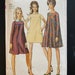 Mccalls 2239 Pattern CUT Complete 1960s Vintage Surplice Bodice Drses ...