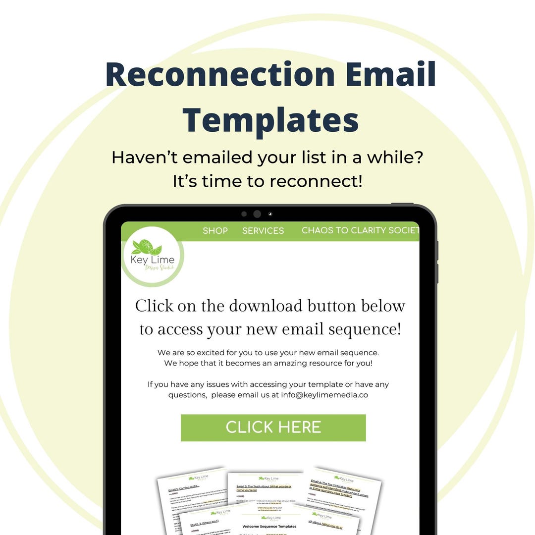 Email Reconnection Templates for Coaches: Increase Engagement (google ...
