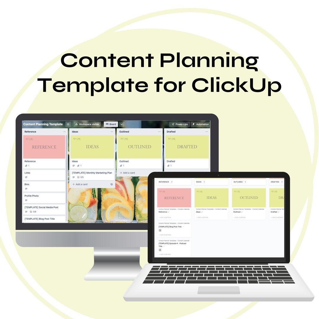 Clickup Content Planner Templates: Social Media, Blogs, Podcasts ...