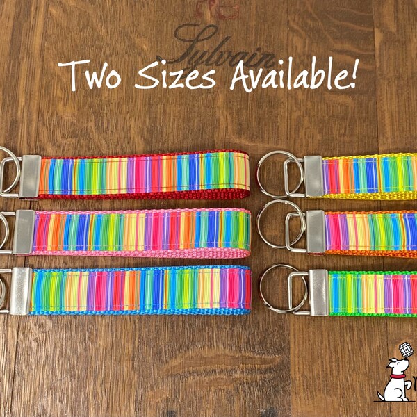 Rainbow Keychain - Etsy