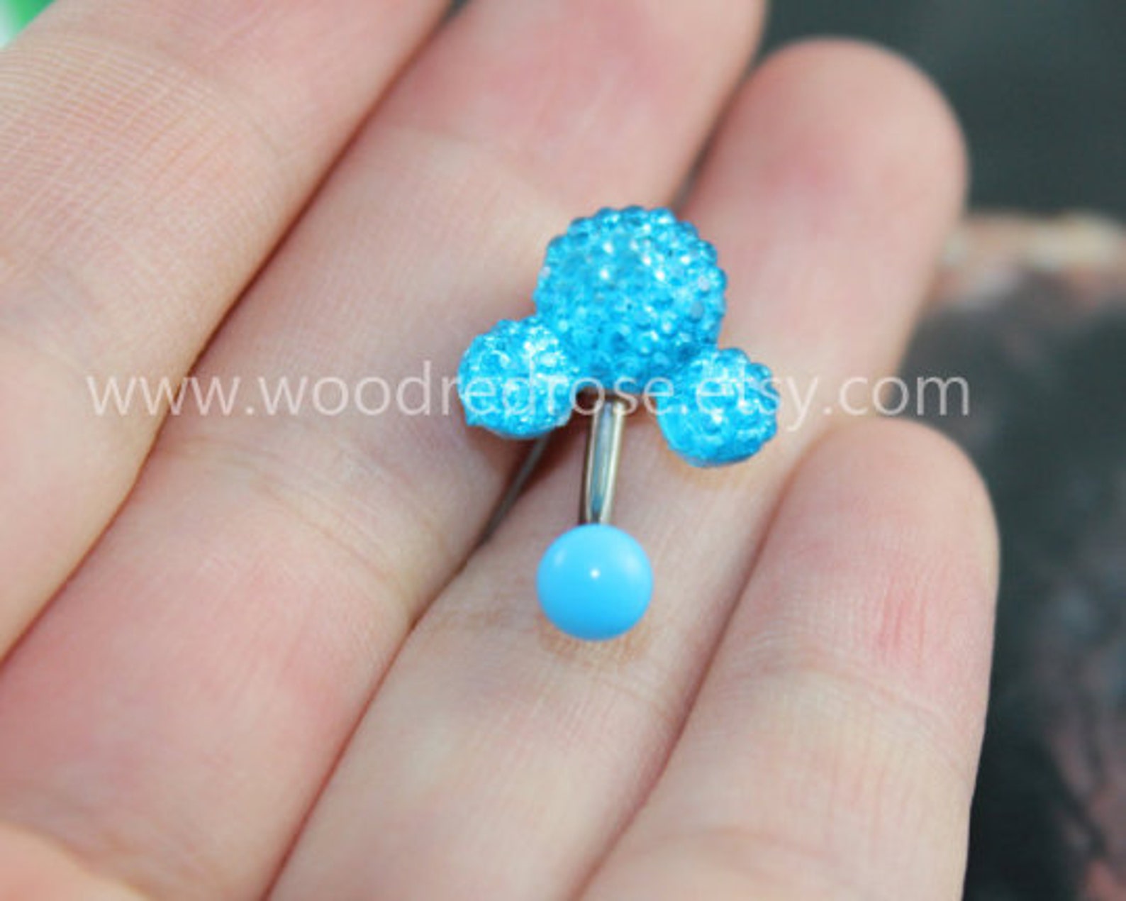 Mouse Belly Ring Belly Button Ring Belly Button Jewelry | Etsy