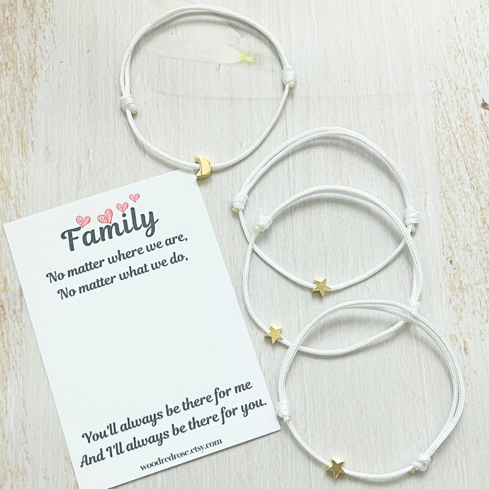 Comfort Family Matching Bracelets, Family Apart Jewelry, Family Reunion ...