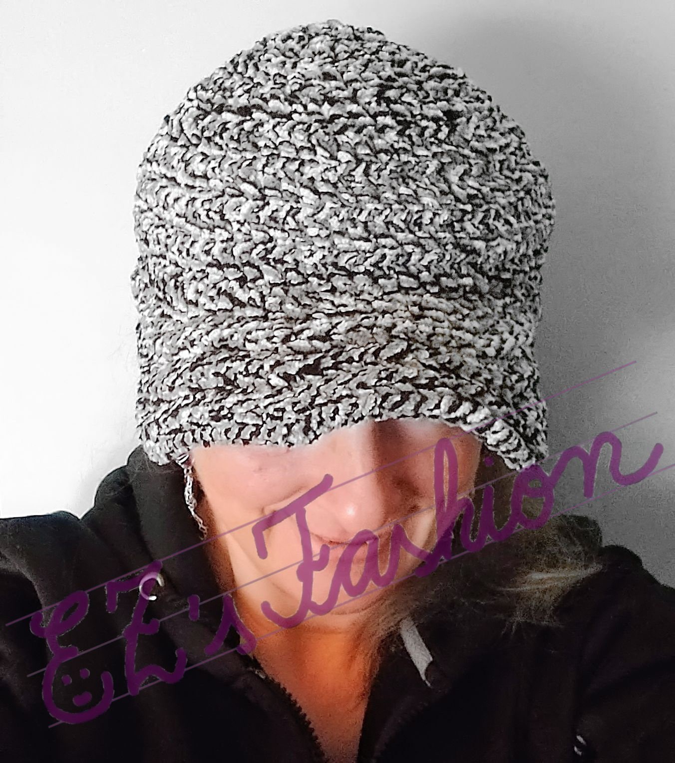 SALE Novelty Winter & Fall Baseball Cap, Handmade Original Crochet ...