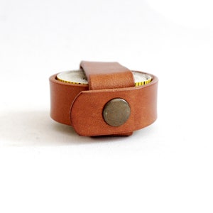 Measuring Tape in a Leather Case, Minimalist Leather Tape Measure ...