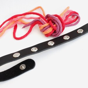 Knitting Yarn Divider, Leather Yarn Organizer, Yarn Splitter, Handmade ...