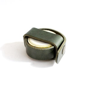 Measuring Tape in a Leather Case, Minimalist Leather Tape Measure ...