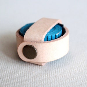 Measuring Tape in a Leather Case, Minimalist Leather Tape Measure ...