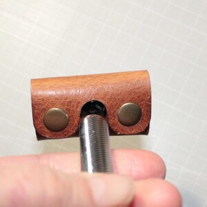 Minimalist Leather Safety Razor Cover Personalized Razor - Etsy