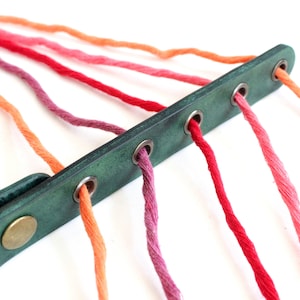 Knitting Yarn Divider, Leather Yarn Organizer, Yarn Splitter, Handmade ...