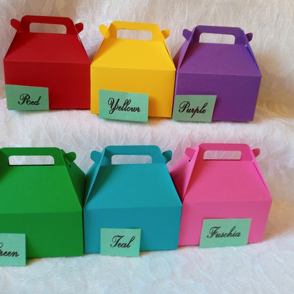 Birthday Favor Box - Etsy