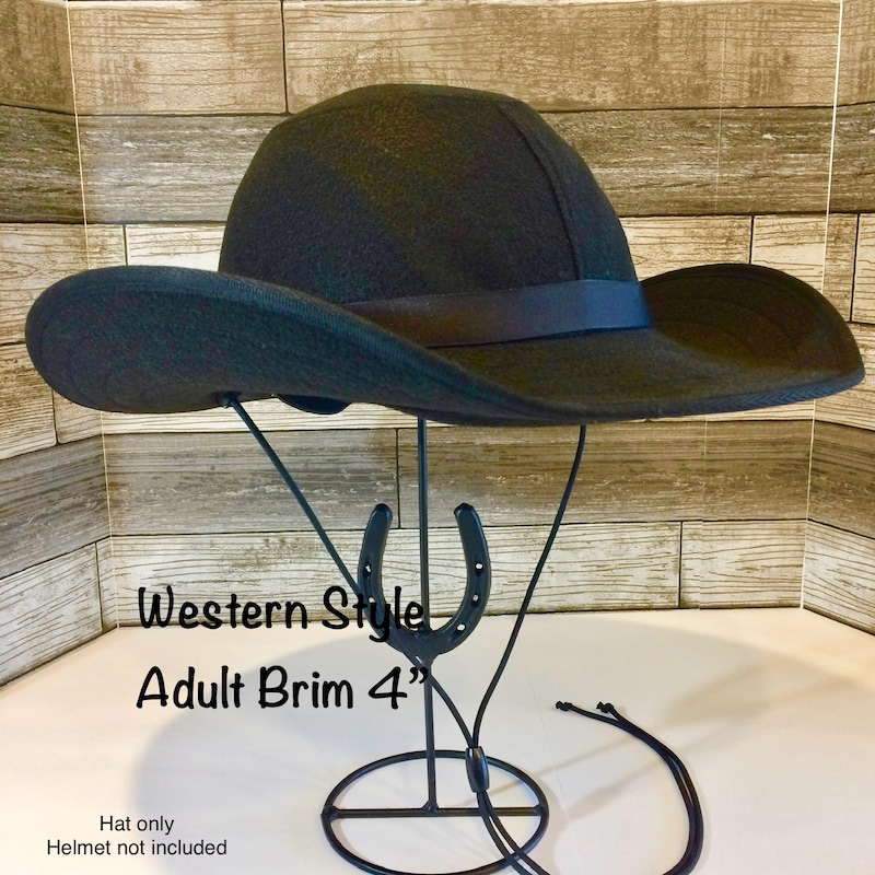 Western Hat Riding Helmet - Etsy