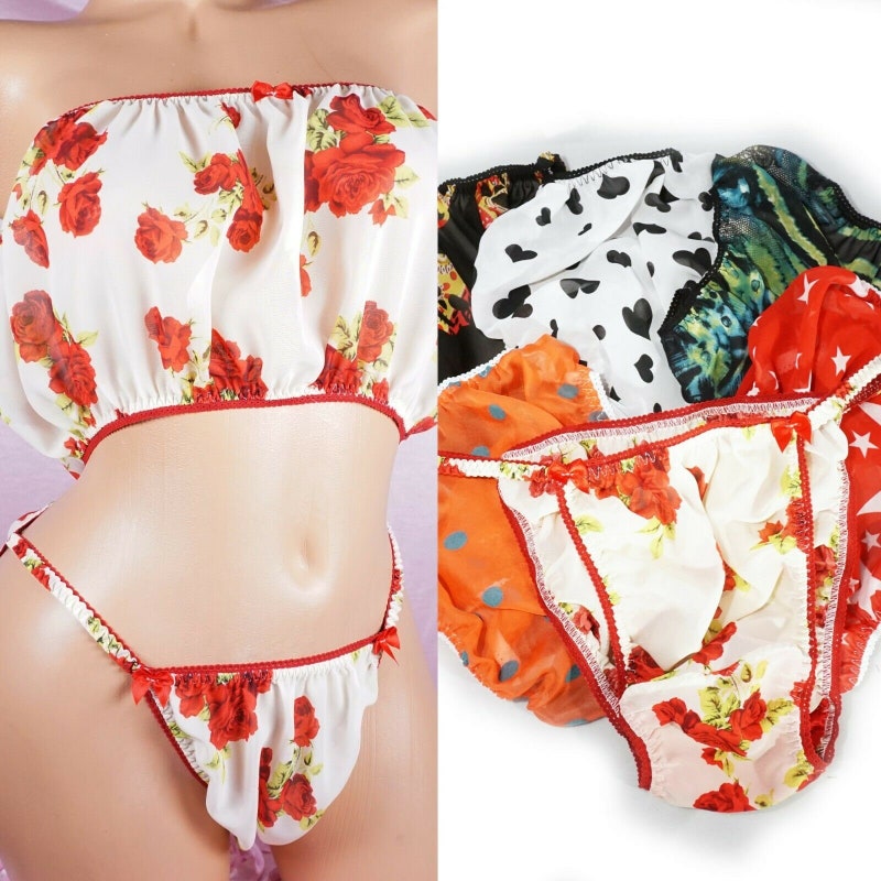 Floral Print Panties Etsy