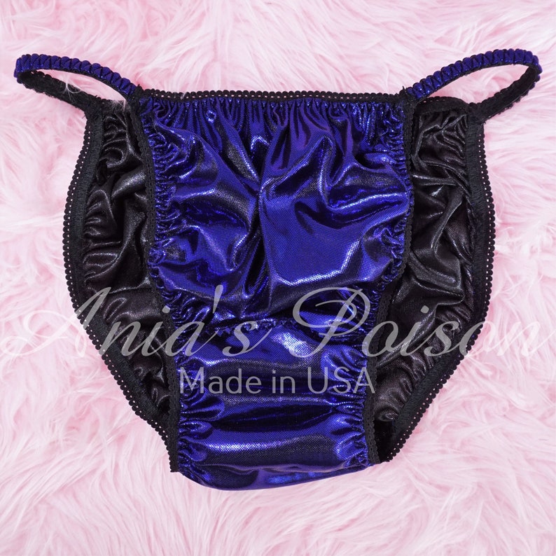 Sissy Wetlook Satin Foil Many Colors Super Shiny High Gloss Etsy Canada
