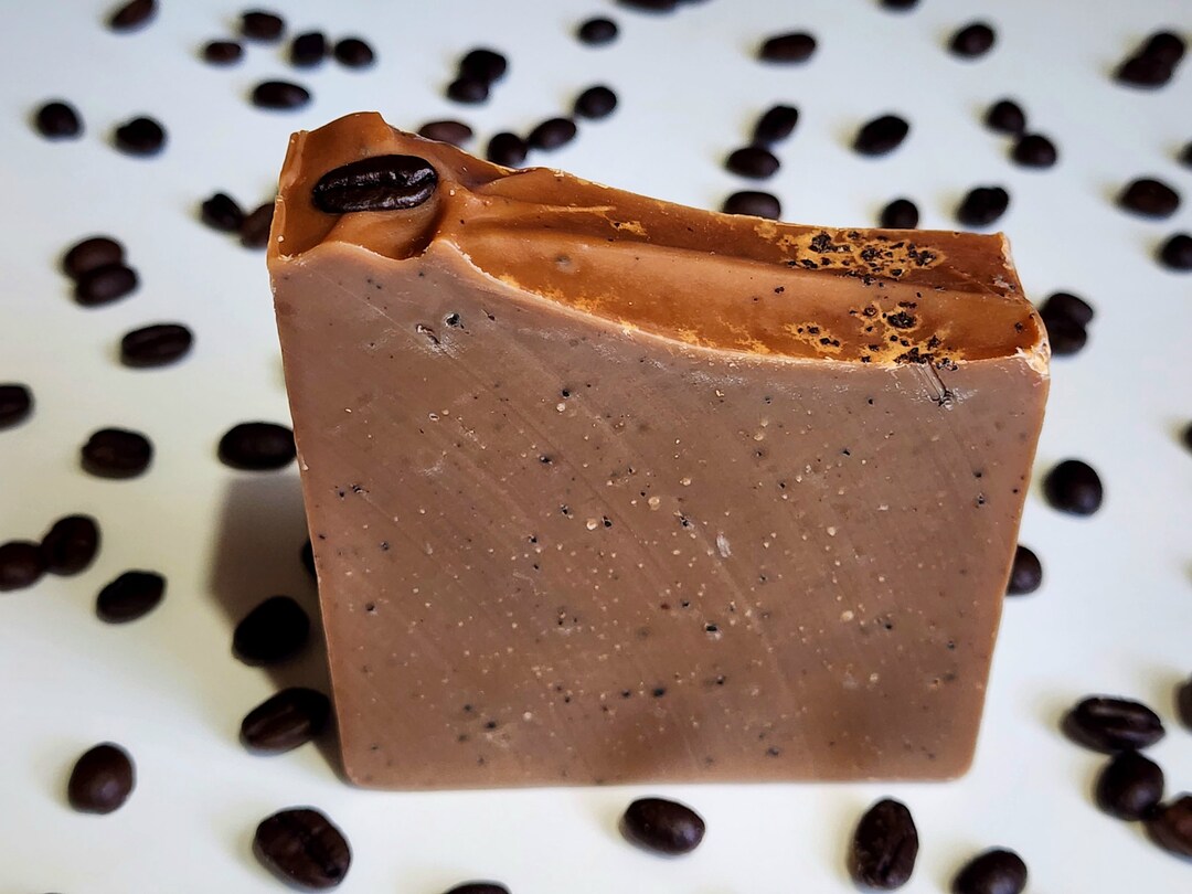 Caffè Latte Soap | Luxury Soap | Coffee Soap | Exfoliating Soap | Espresso Soap | Coffee Gifts ...