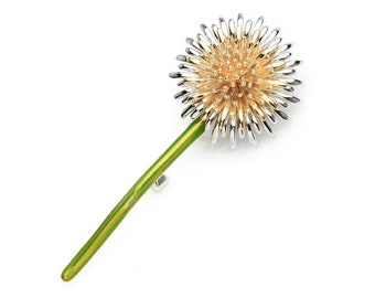 Dandelion Brooch | Etsy