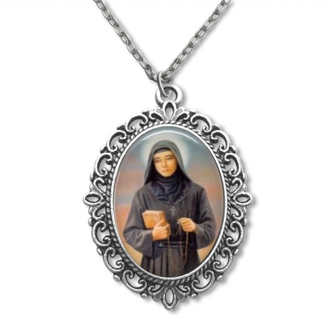 Saint Rafqa, Religious Medal, Rafqa Medal, Catholic Saint, Catholic ...