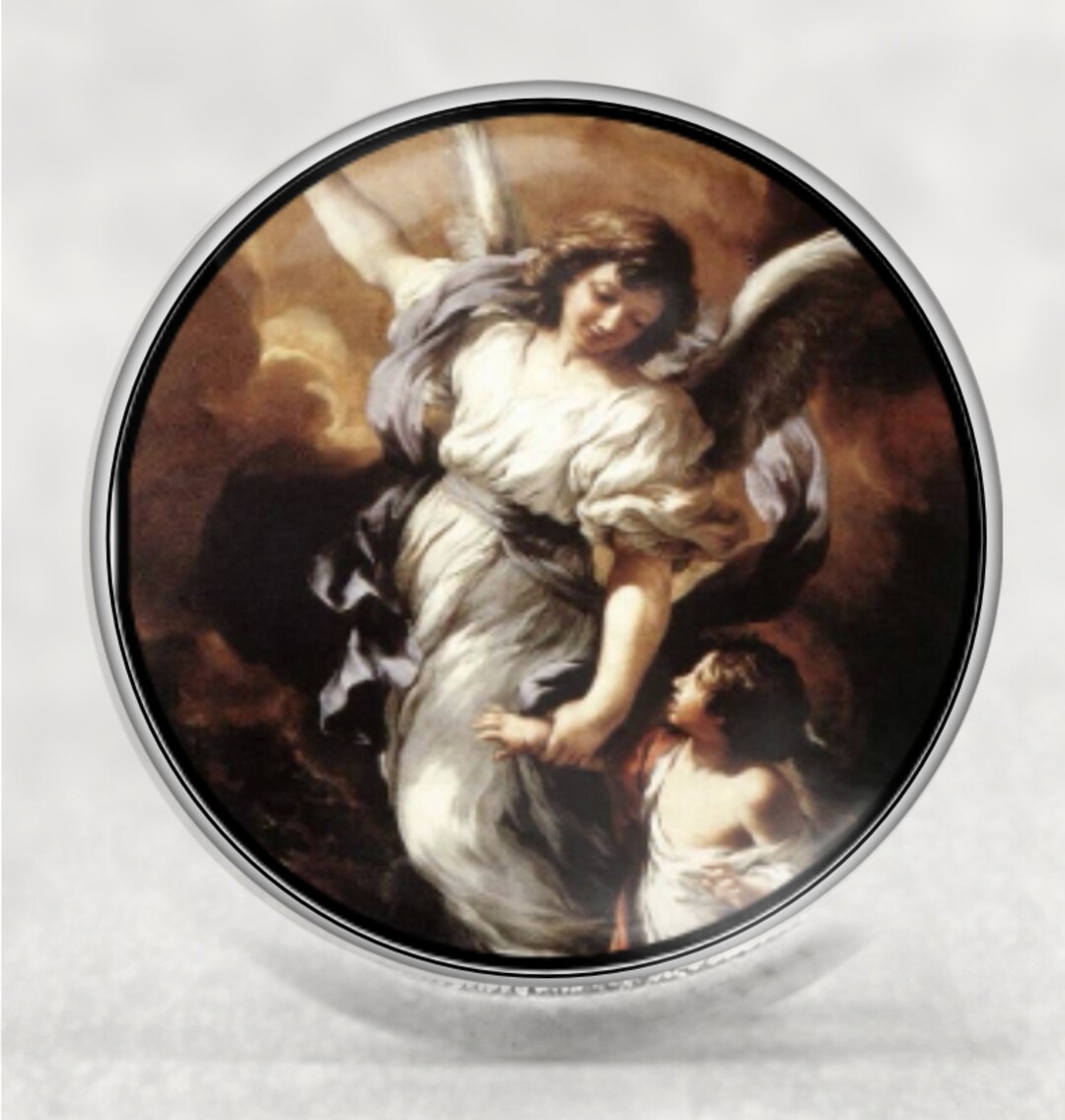Guardian Angel Fridge Magnet, Religious Magnet, Catholic Gifts ...