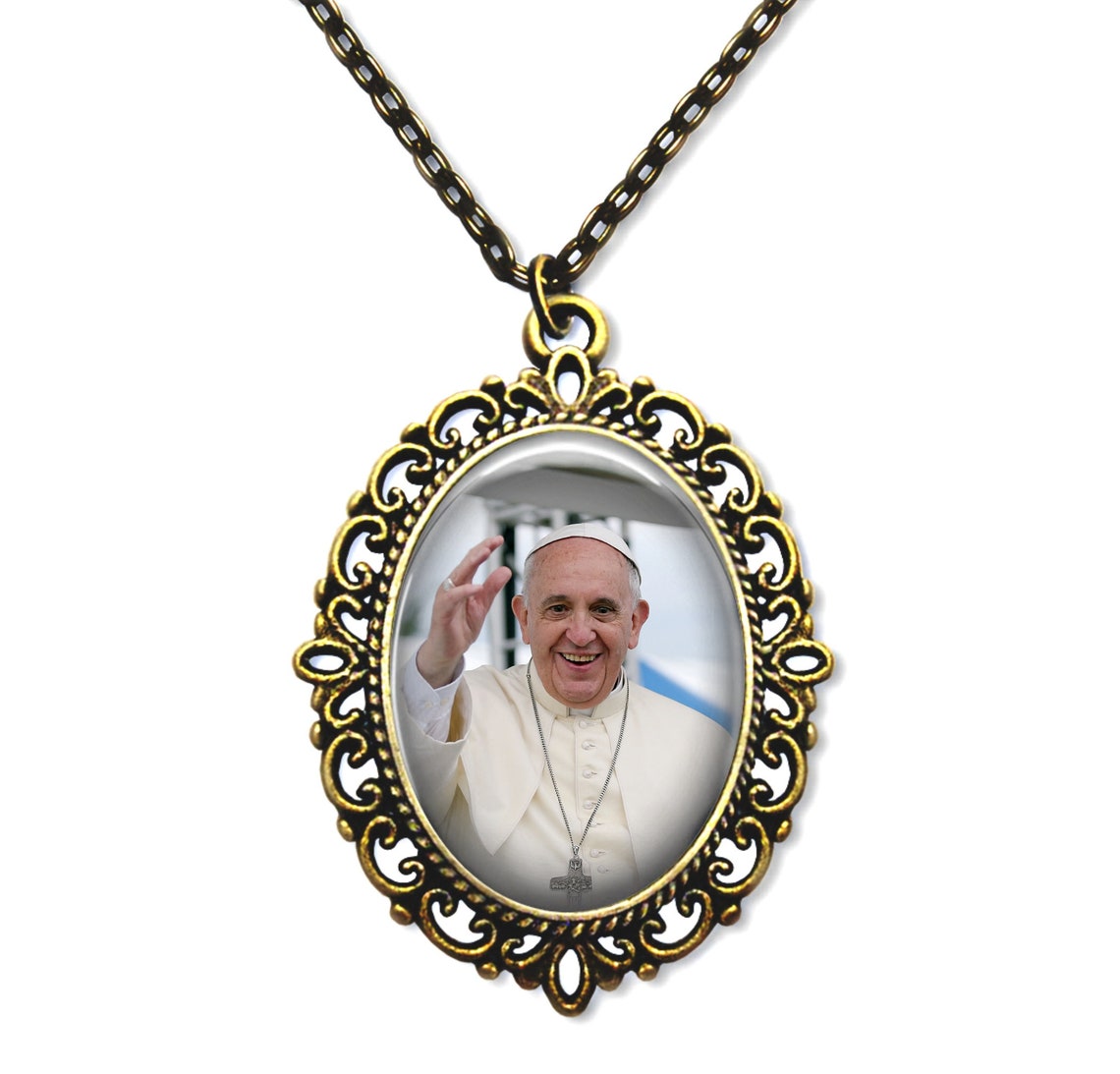 Pope Francis Religious Medal Catholic Medal Religious | Etsy