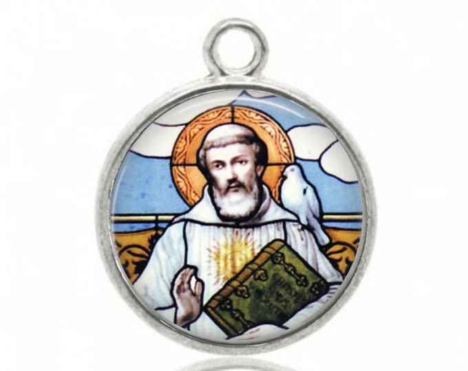 St Columba Medal - Patron of Girls - Sterling Silver Antique Replica - Etsy