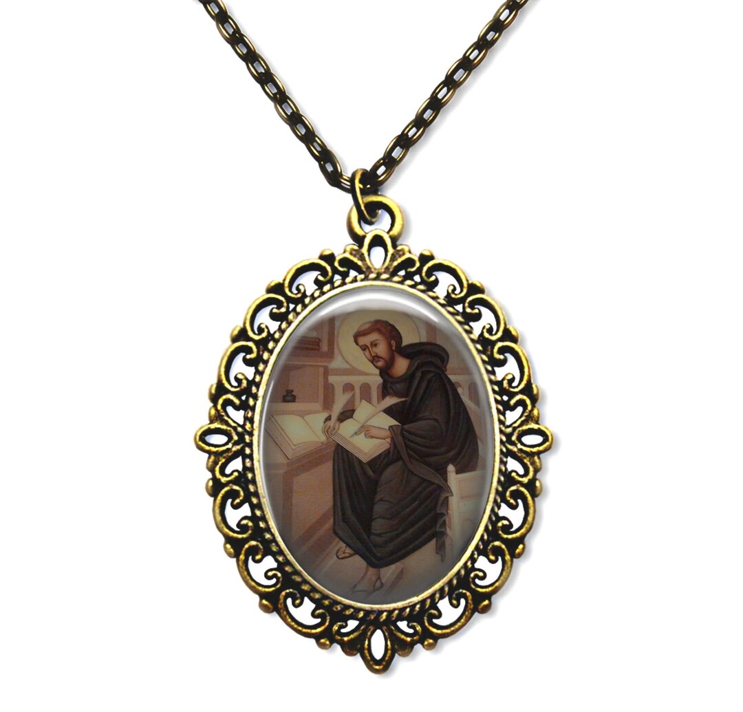Saint Bede, Religious Medal, Catholic Medal, Christian Medal, Religious ...