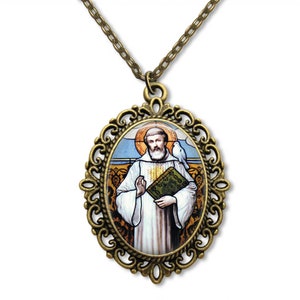 Saint Columbanus, Religious Medal, Saint Medal, Catholic, Patron Saint ...