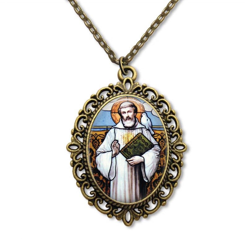 Saint Columbanus, Religious Medal, Saint Medal, Catholic, Patron Saint ...