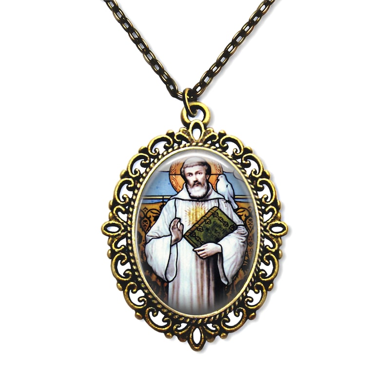 Saint Columbanus, Religious Medal, Saint Medal, Catholic, Patron Saint ...