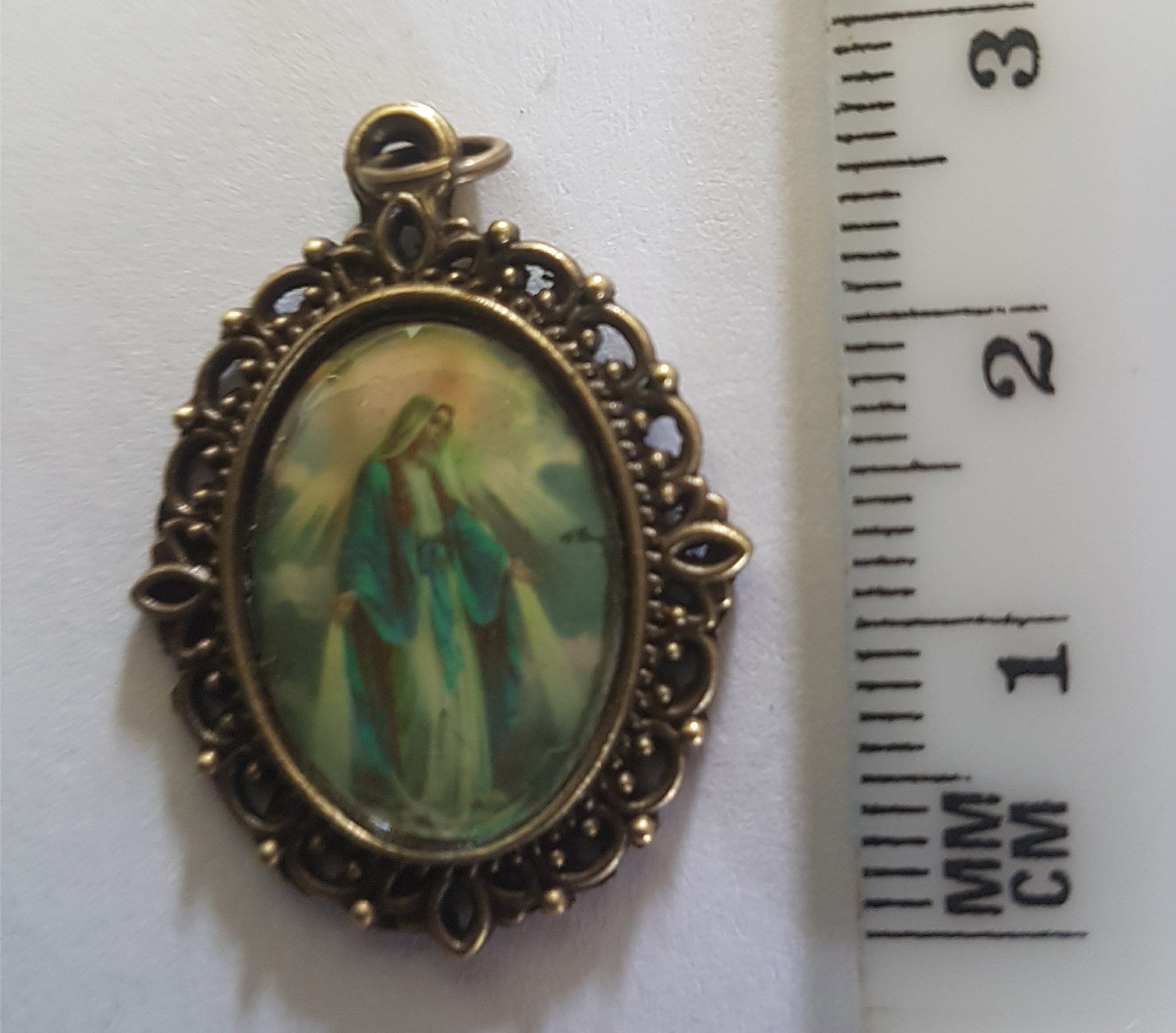 April Saints, Set 10 Religious Medal, Catholic Gift, Catholic Medal ...
