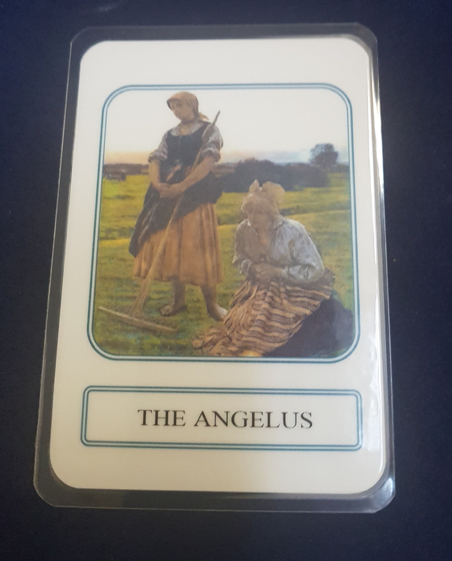 The Angelus, Prayer Card, Angelus Prayer, Religious Card, Prayer Cards ...