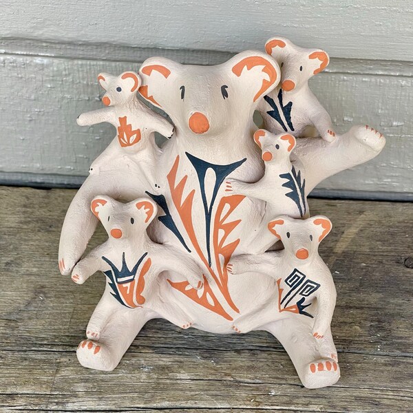 Native American Bear Sculpture - Etsy