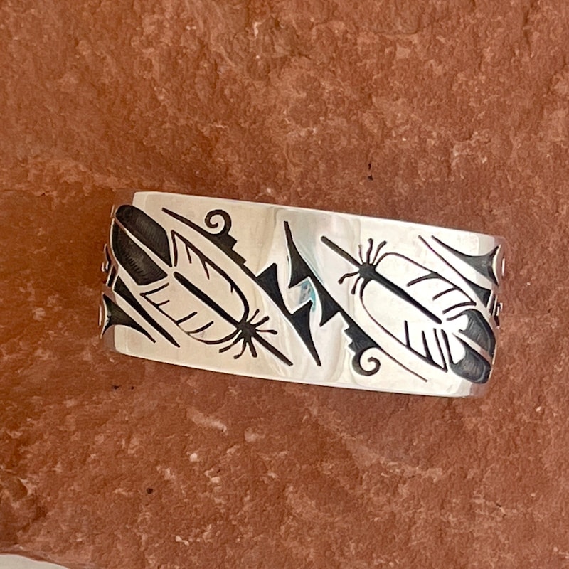 Hopi Overlay Jewelry - Etsy