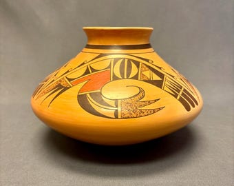 Marianne Navasie, Hopi Vintage Painted Pot (JM91) - Etsy