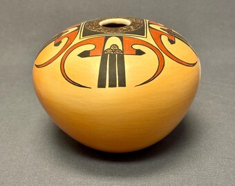Marianne Navasie, Hopi Vintage Painted Pot (JM91) - Etsy