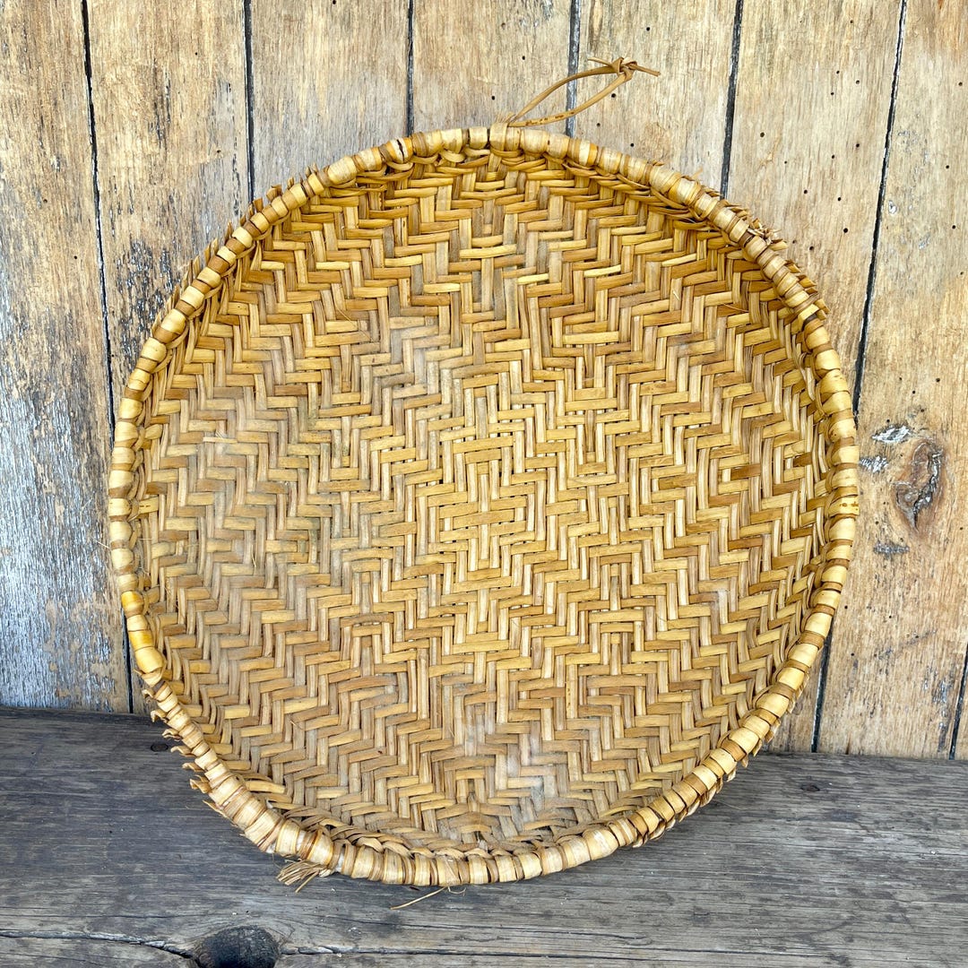 Vintage Large Hopi Sifter Basket (DV54) - Etsy
