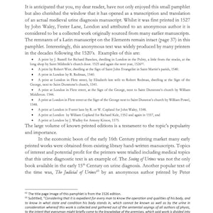 Medieval Urine Diagnosis Guide: 13th-15th Century Pamphlet (digital ...