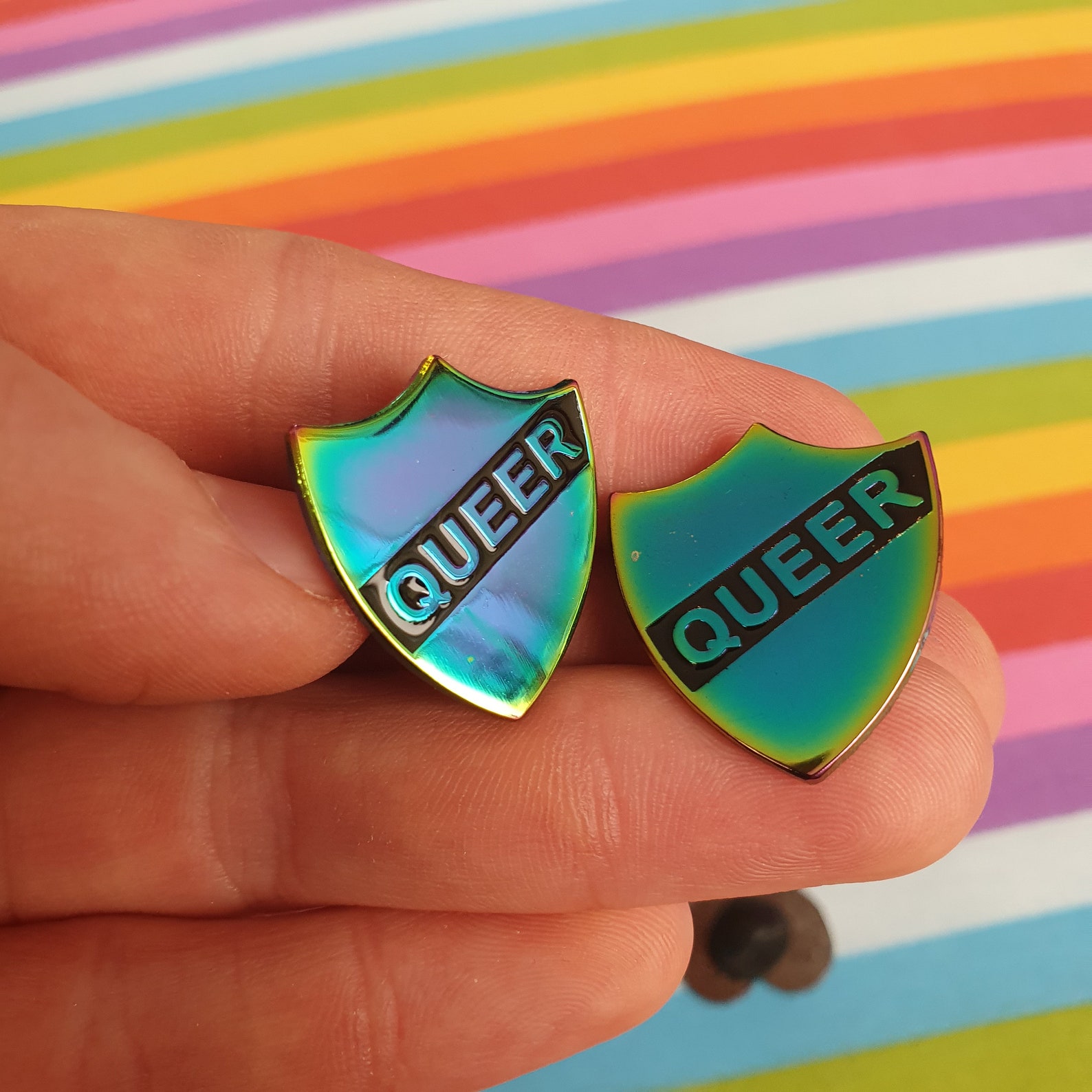 B Grade Pride Hard Enamel Pins Etsy
