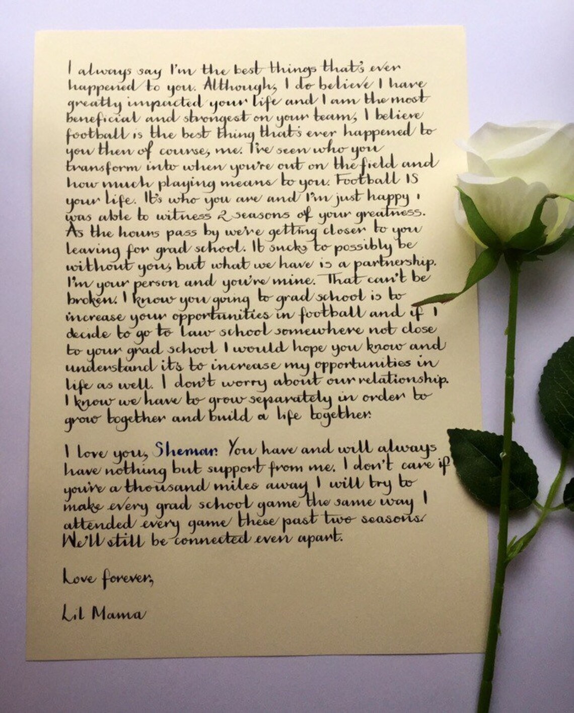 Handwriting Service Handwritten Letter Calligraphy Service | Etsy