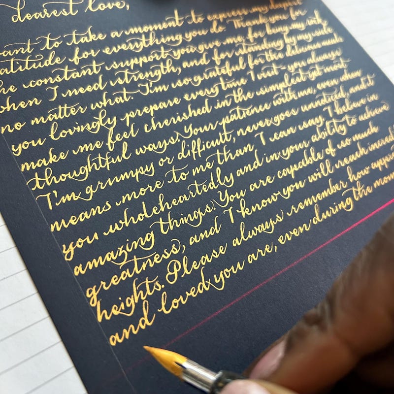 Custom Letter - Etsy