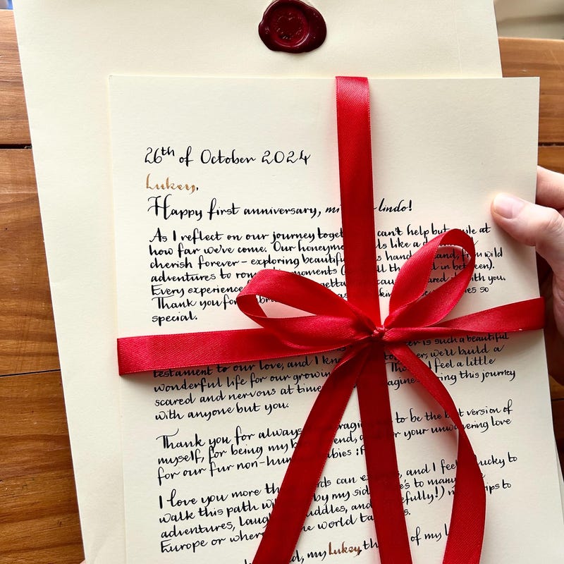 Custom Poem on Parchment - Etsy UK