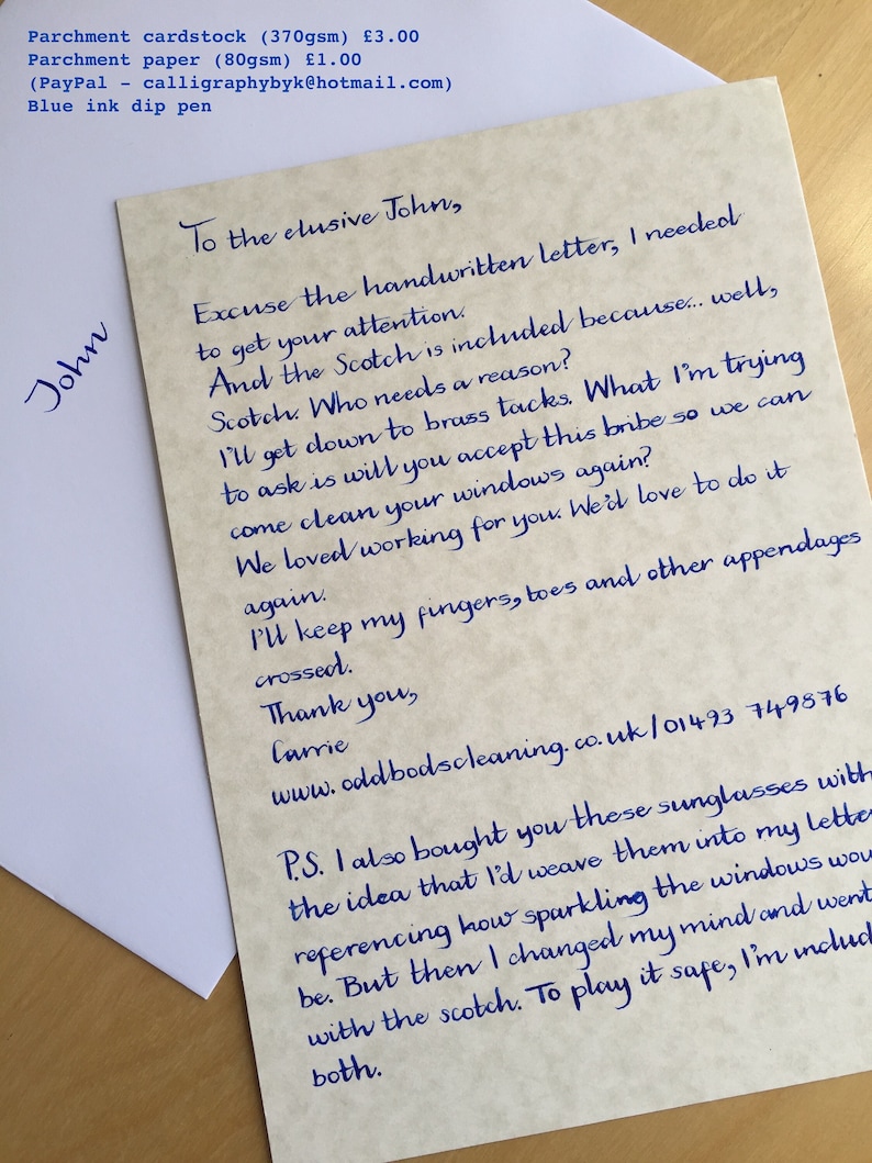 Handwriting Service Handwritten Letter Calligraphy Service - Etsy