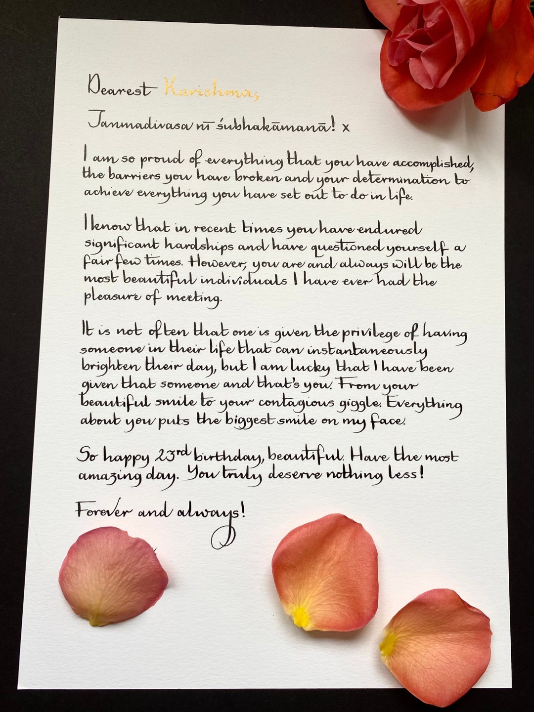 Handwriting Service, Handwritten Letter, Calligraphy Service ...