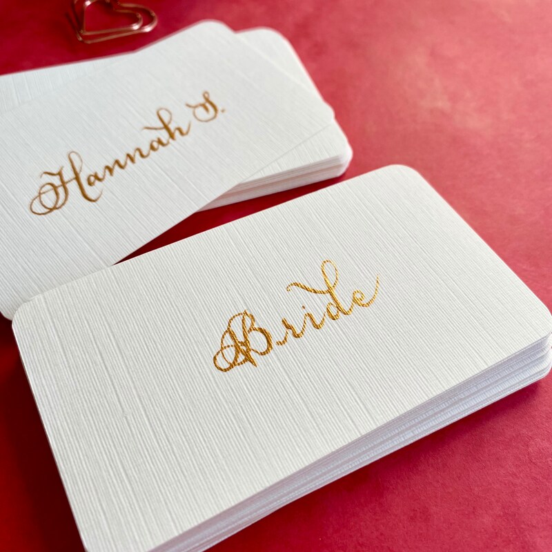 Blank Place Cards - Etsy