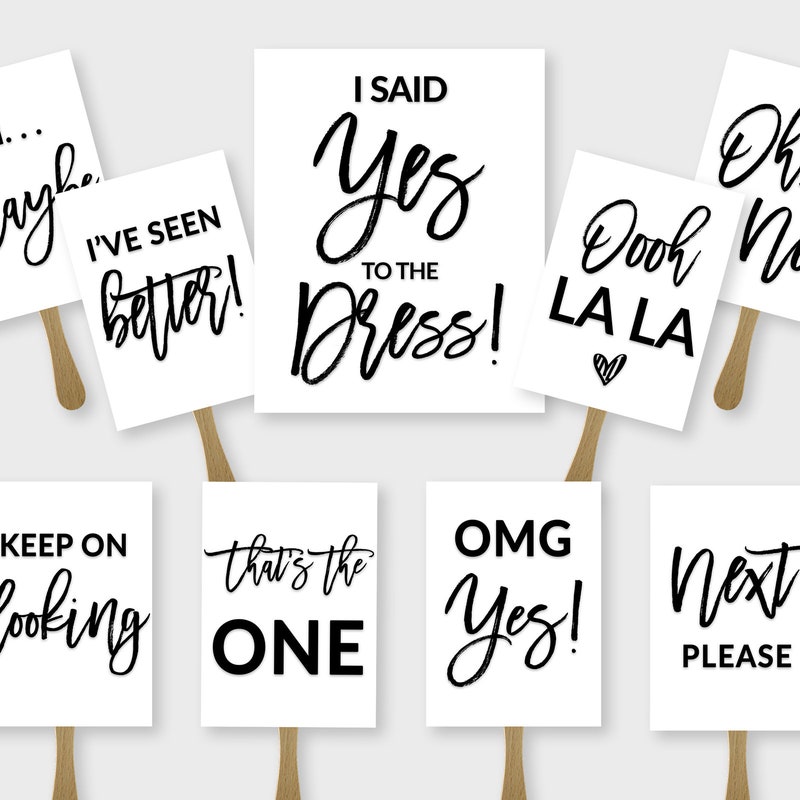 She Said Yes Prop - Etsy