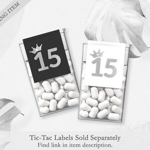 15th Birthday Photo Booth Props / Quinceañera Party Props / Black ...