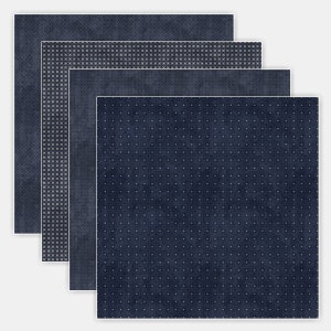 Grunge Dark Vintage Blue Backgrounds Digital Scrapbook - Etsy