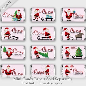 Rudolph the Red Nose Reindeer Mini Candy Wrappers Christmas - Etsy